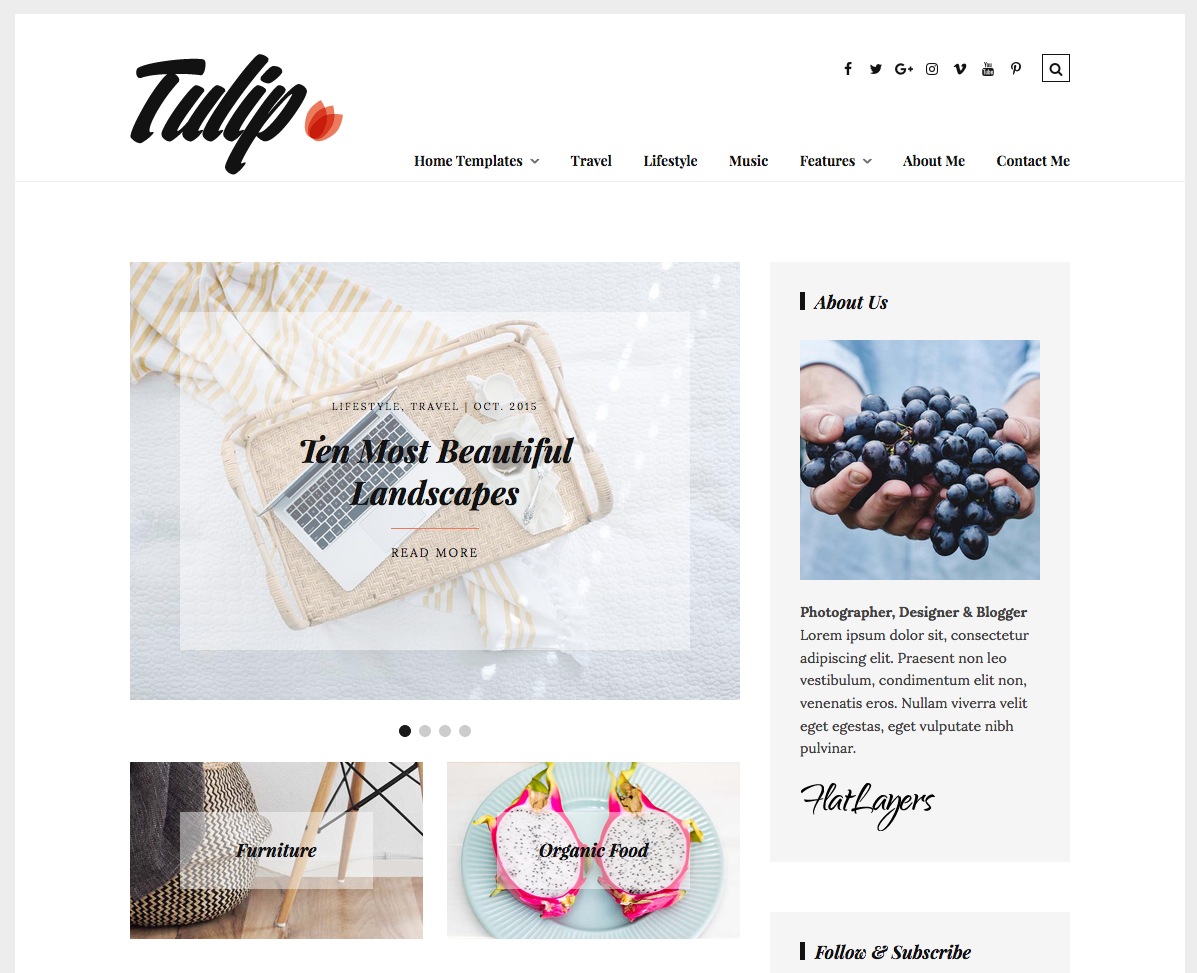 ブログデザインの参考に！海外のオシャレなWordPressテーマ10選